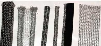 Knitted wire mesh gasket