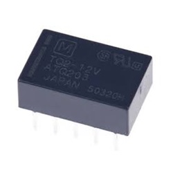 TQ2-12V - Low Signal Relay 1Amp DPDT 12VDC