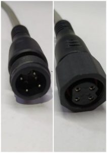 4 Pin Male and Female Over Molded Connector | Price, Datasheet & Bulk ...